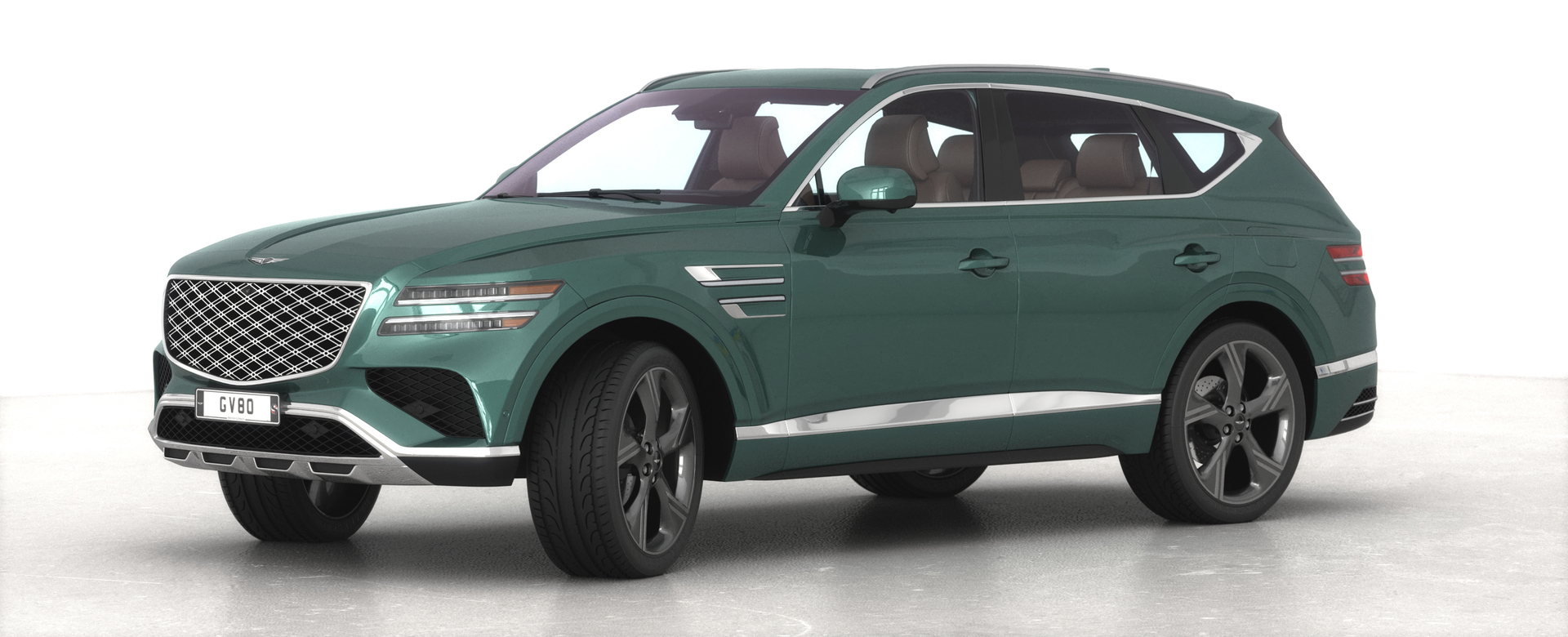 3D Genesis GV80 2024 Low Interior - TurboSquid 2240138