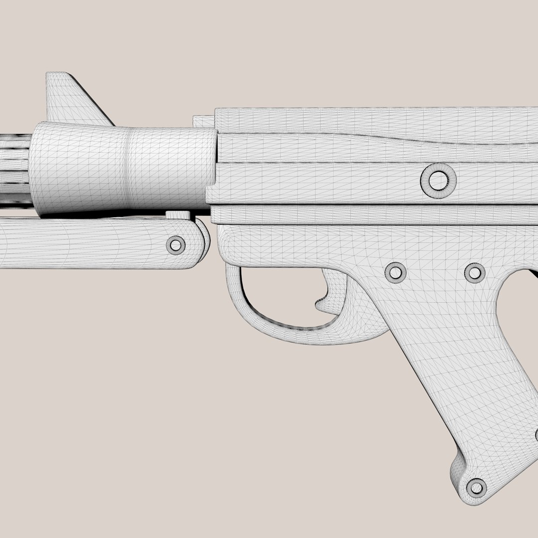 Clone trooper gun star wars model - TurboSquid 1432141