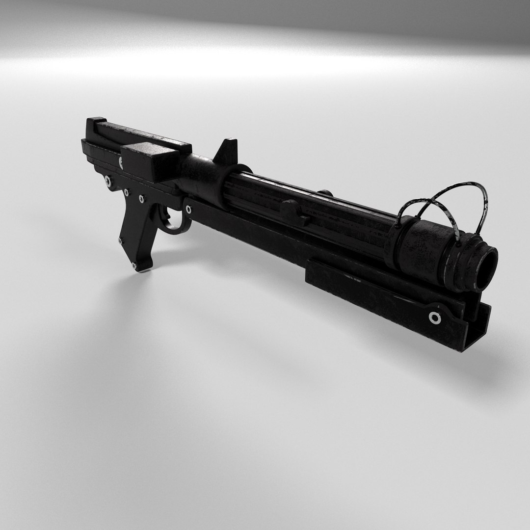 Clone trooper gun star wars model - TurboSquid 1432141