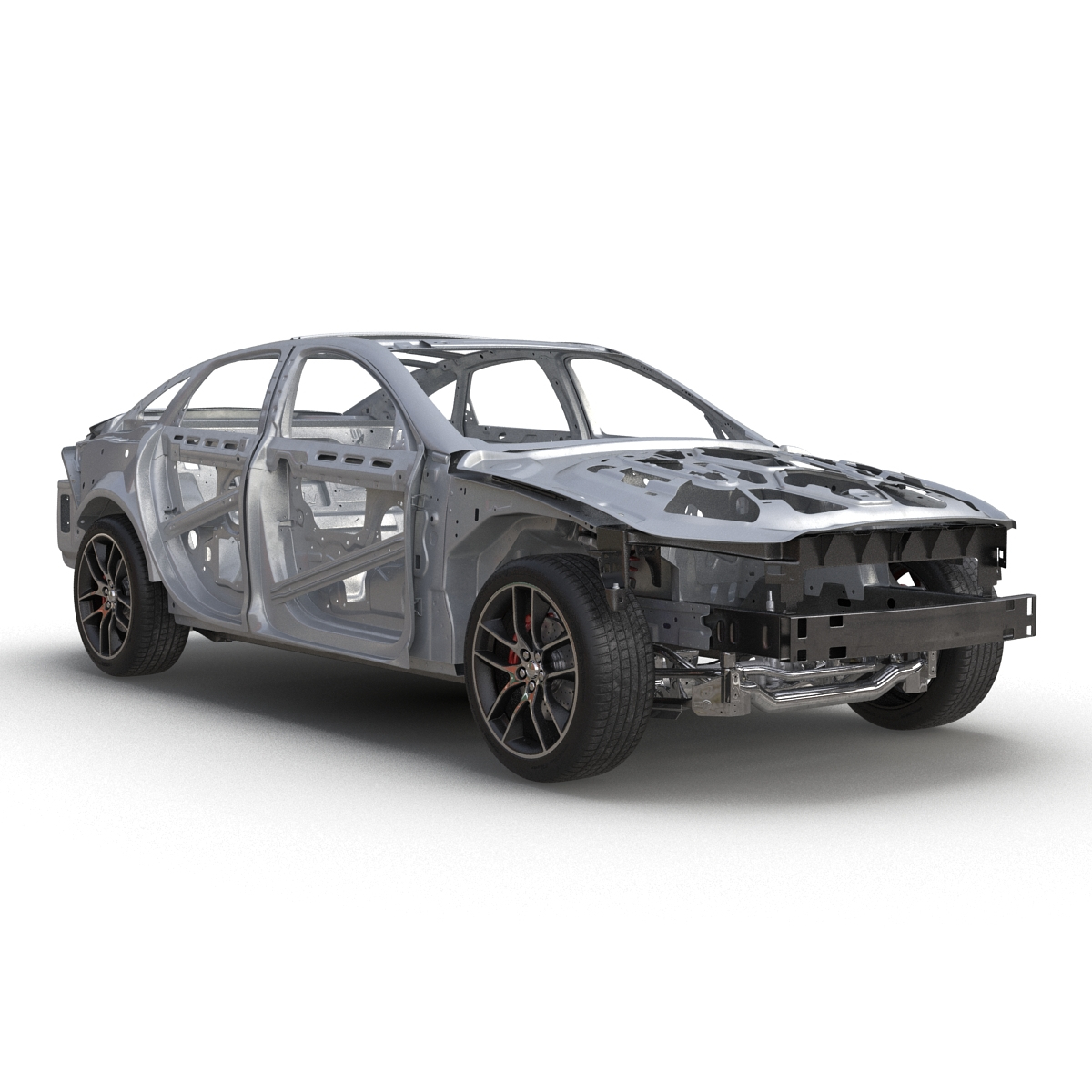 3ds car frame chassis 3