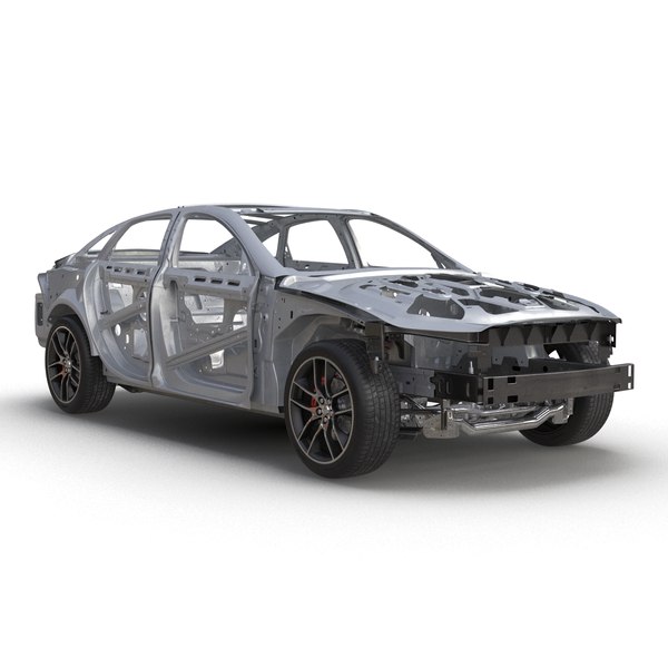 3ds car frame chassis 3