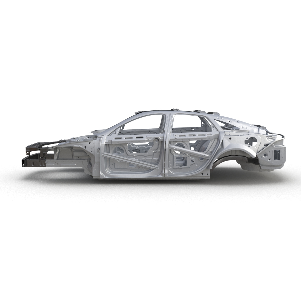 3ds car frame chassis 3