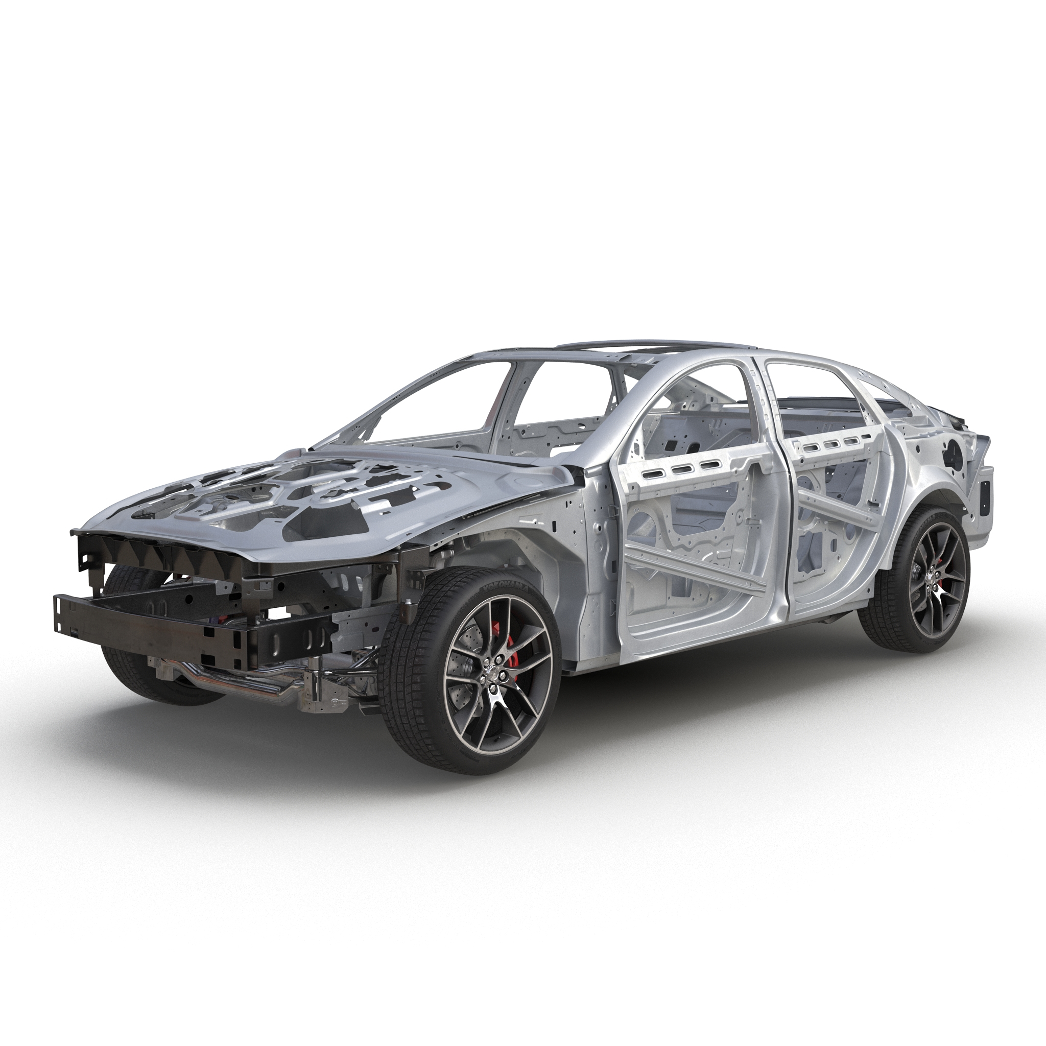 3ds car frame chassis 3