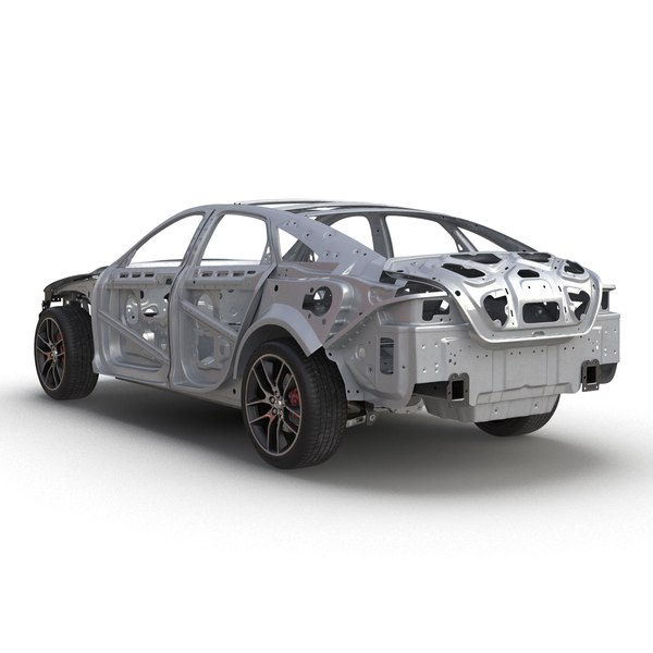 3ds car frame chassis 3