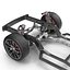 3ds car frame chassis 3