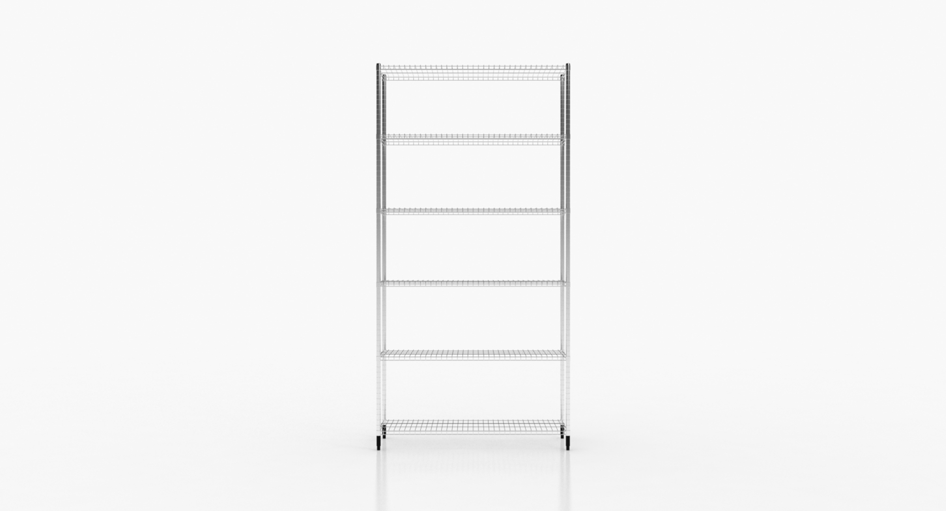 Omar 1 Shelf Section 3D Model - TurboSquid 1576019