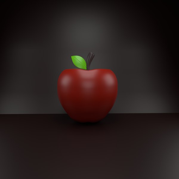 apple Low-poly 3D 모델 3D 모델 - TurboSquid 2338681
