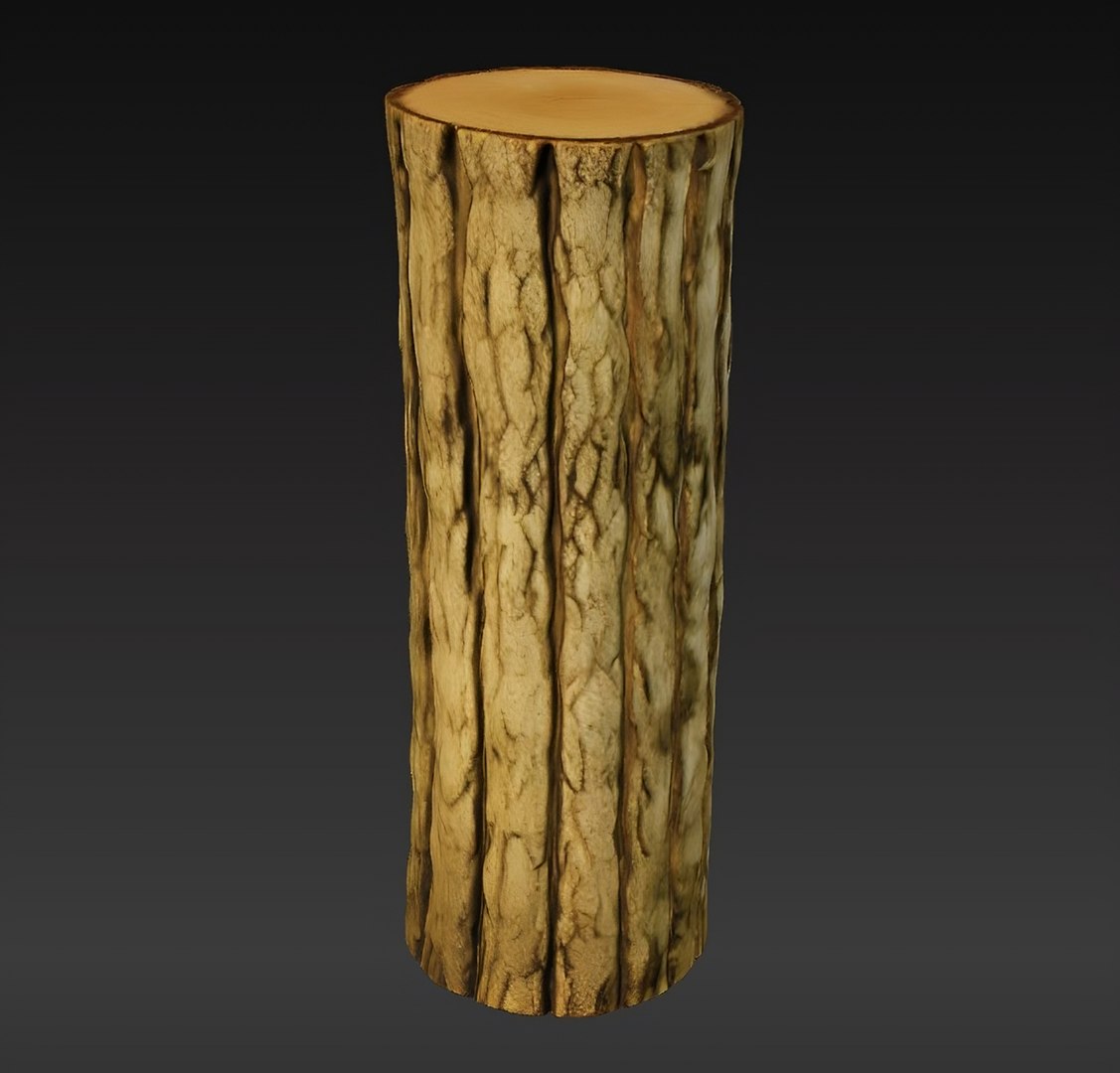 Free Wooden Log 3D Model - TurboSquid 2412375