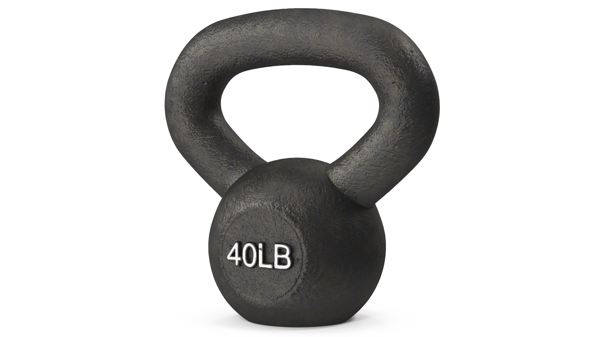 3D model Body Solid Iron Kettlebell 40lb - TurboSquid 2063784