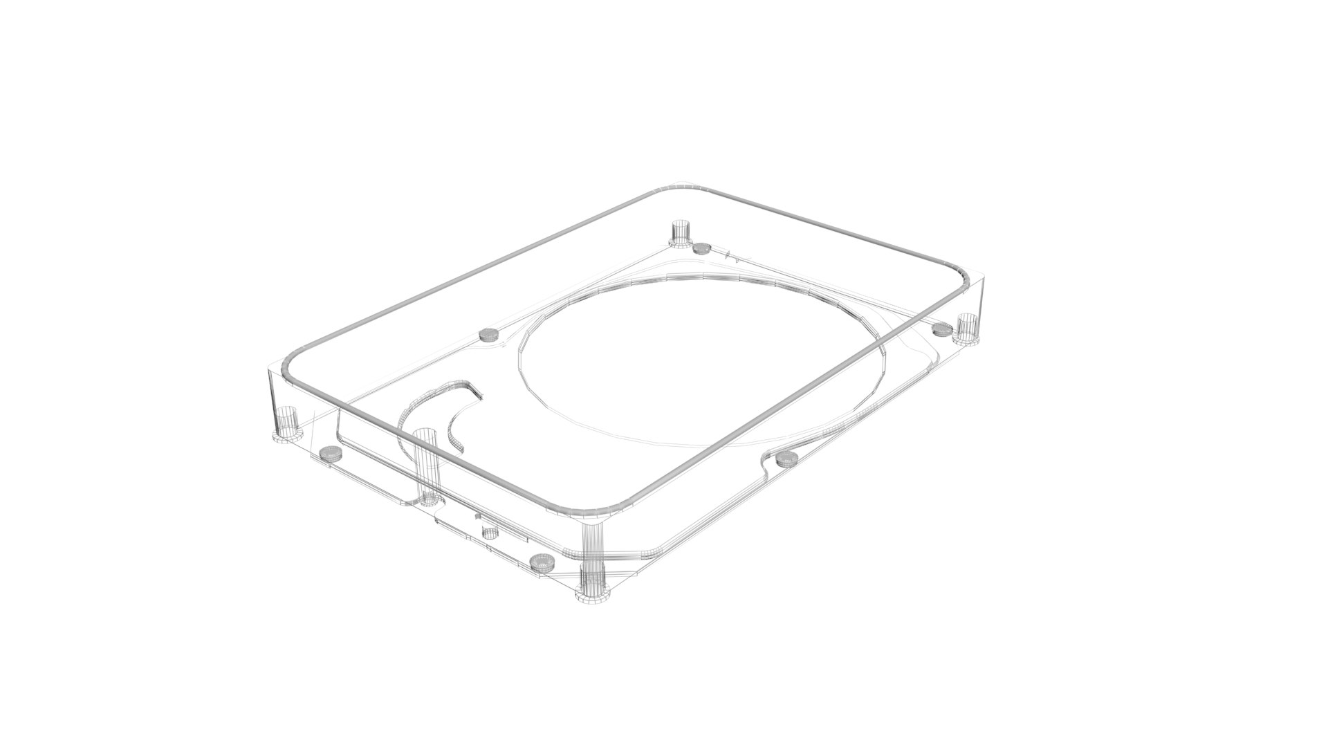 3D Hard Disk Drive Model - TurboSquid 1843466