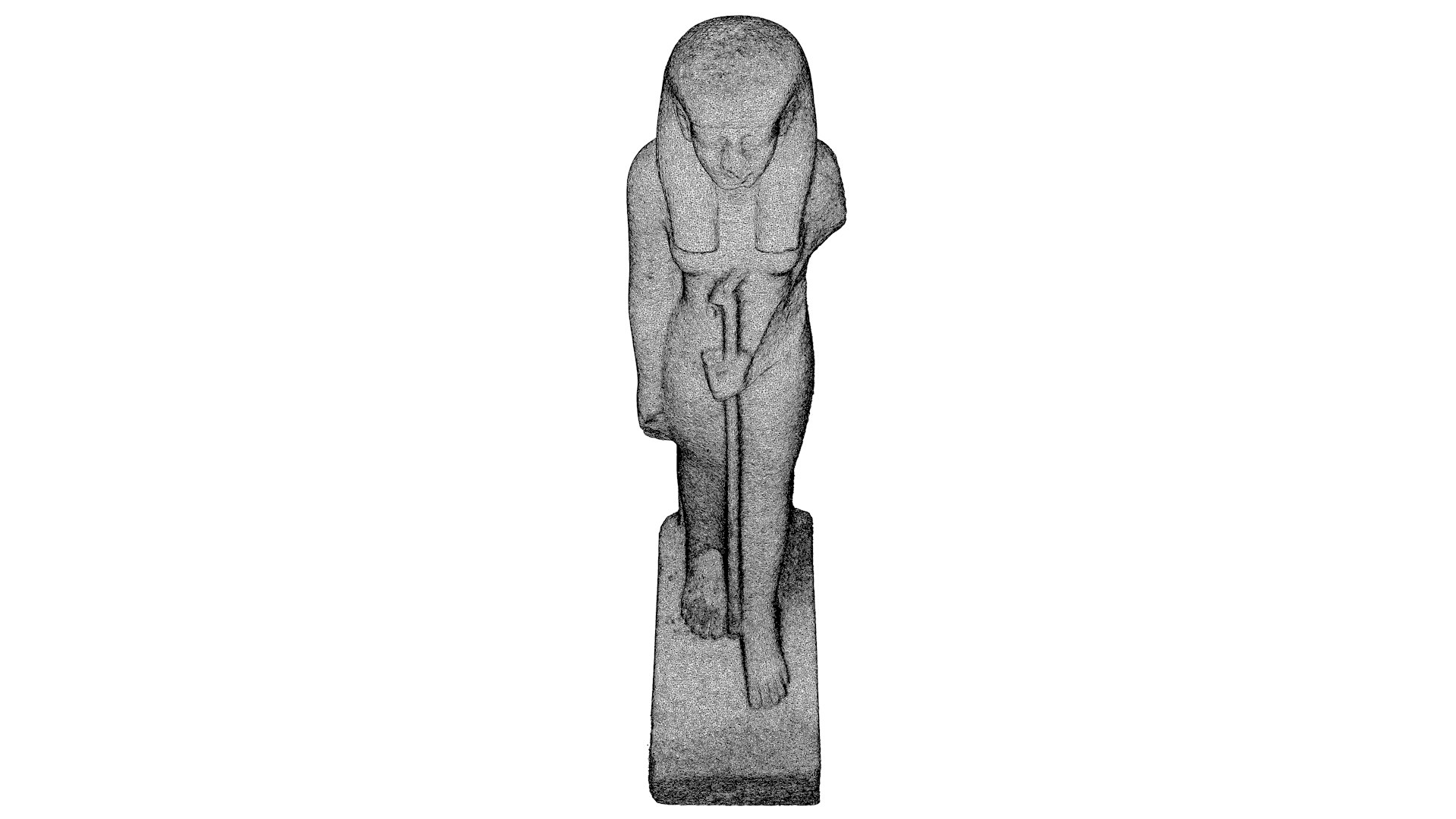 Scan Statue Nephthys 3D Model - TurboSquid 1503648