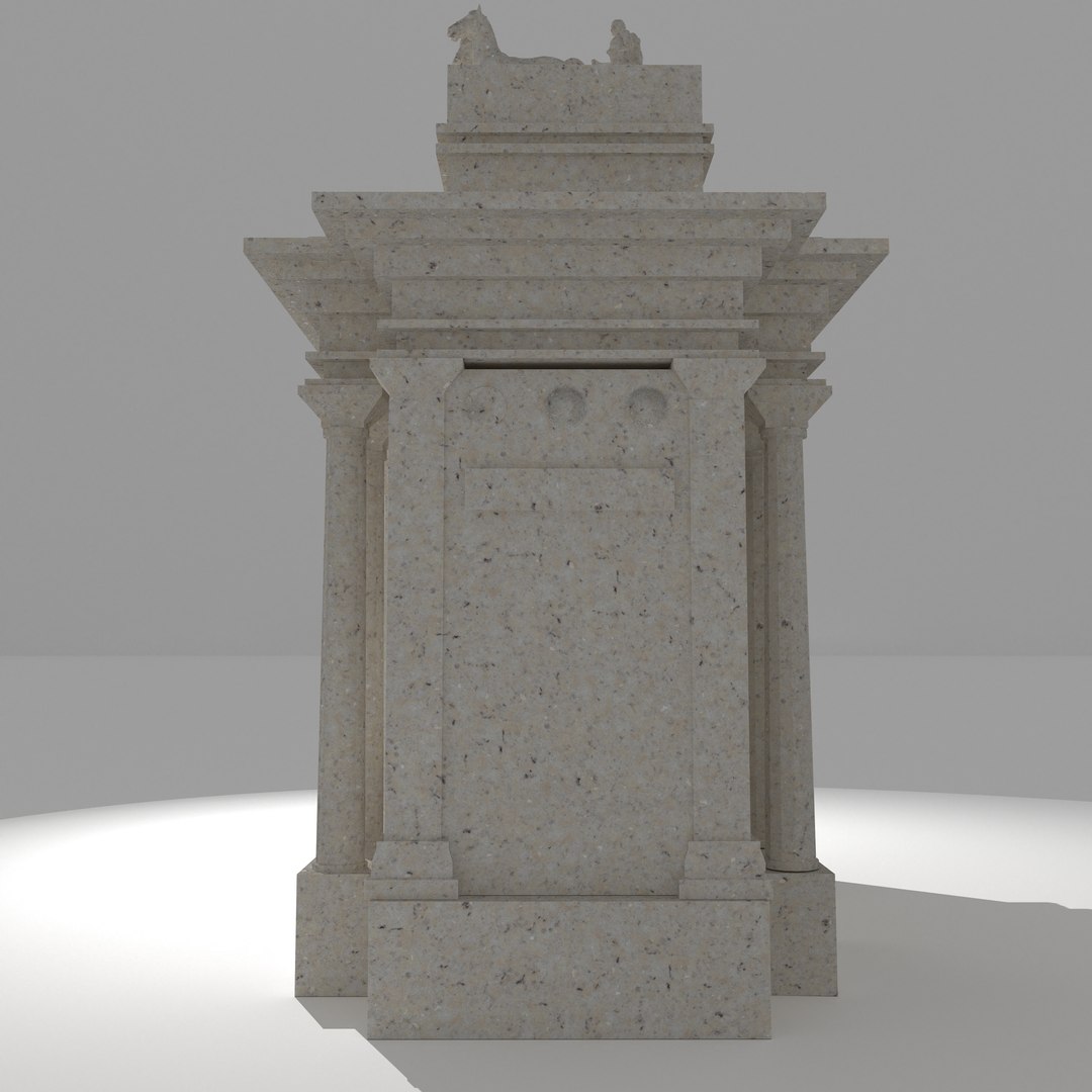 3D Roman Monument 4K Model - TurboSquid 2243786