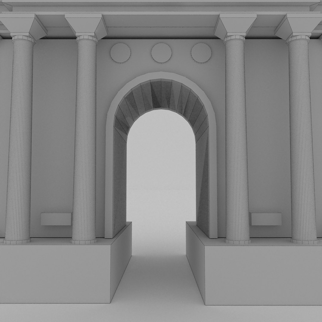 3D Roman Monument 4K Model - TurboSquid 2243786