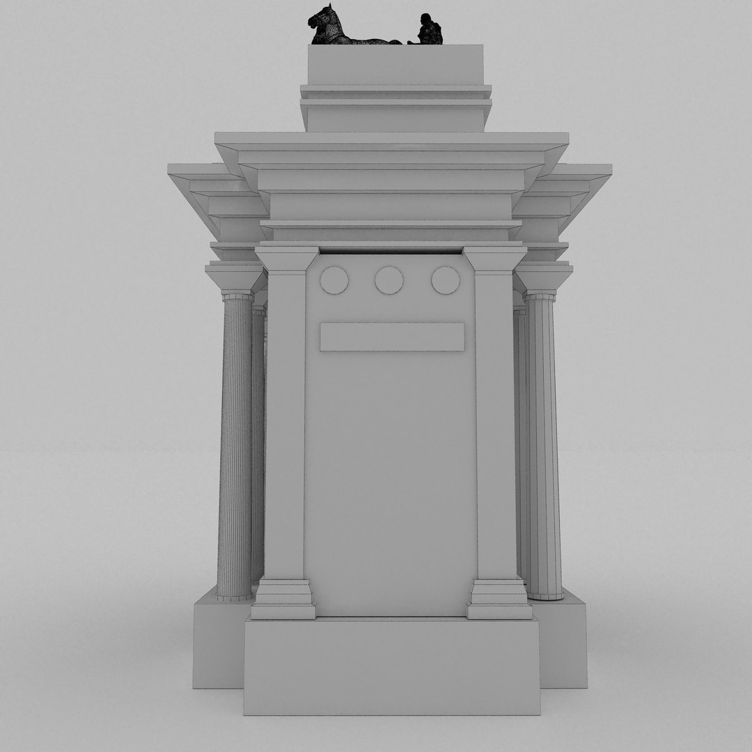 3D Roman Monument 4K Model - TurboSquid 2243786