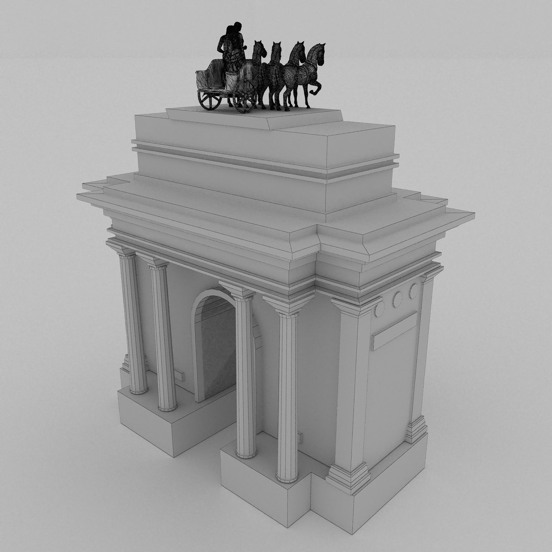 3D Roman Monument 4K Model - TurboSquid 2243786