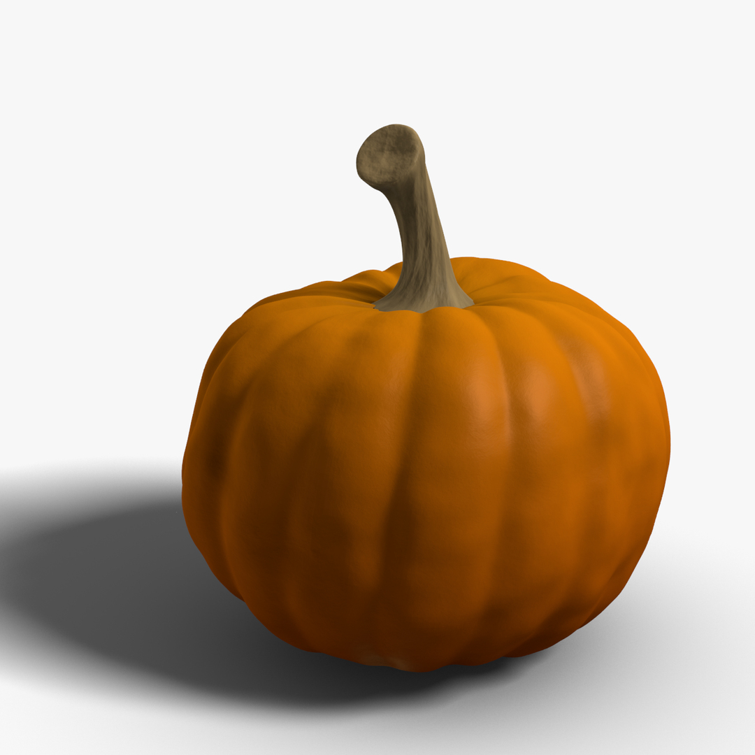 pumpkin 3d obj