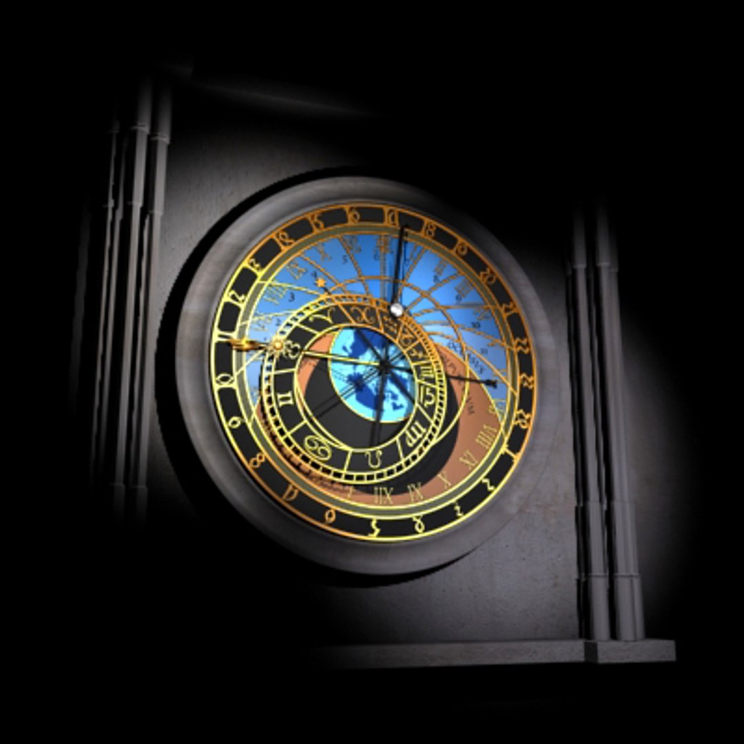 3d Astronomical Clock Model