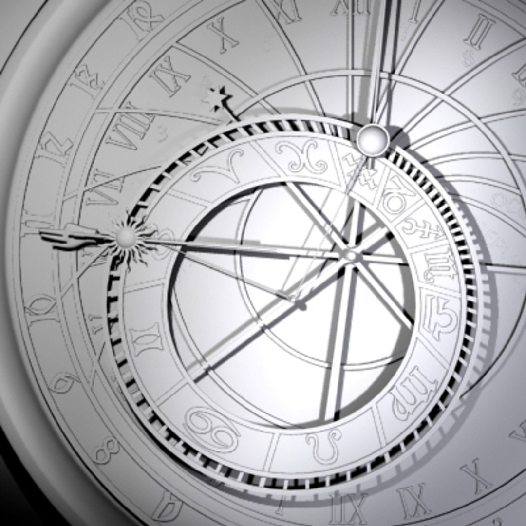 3d Astronomical Clock Model