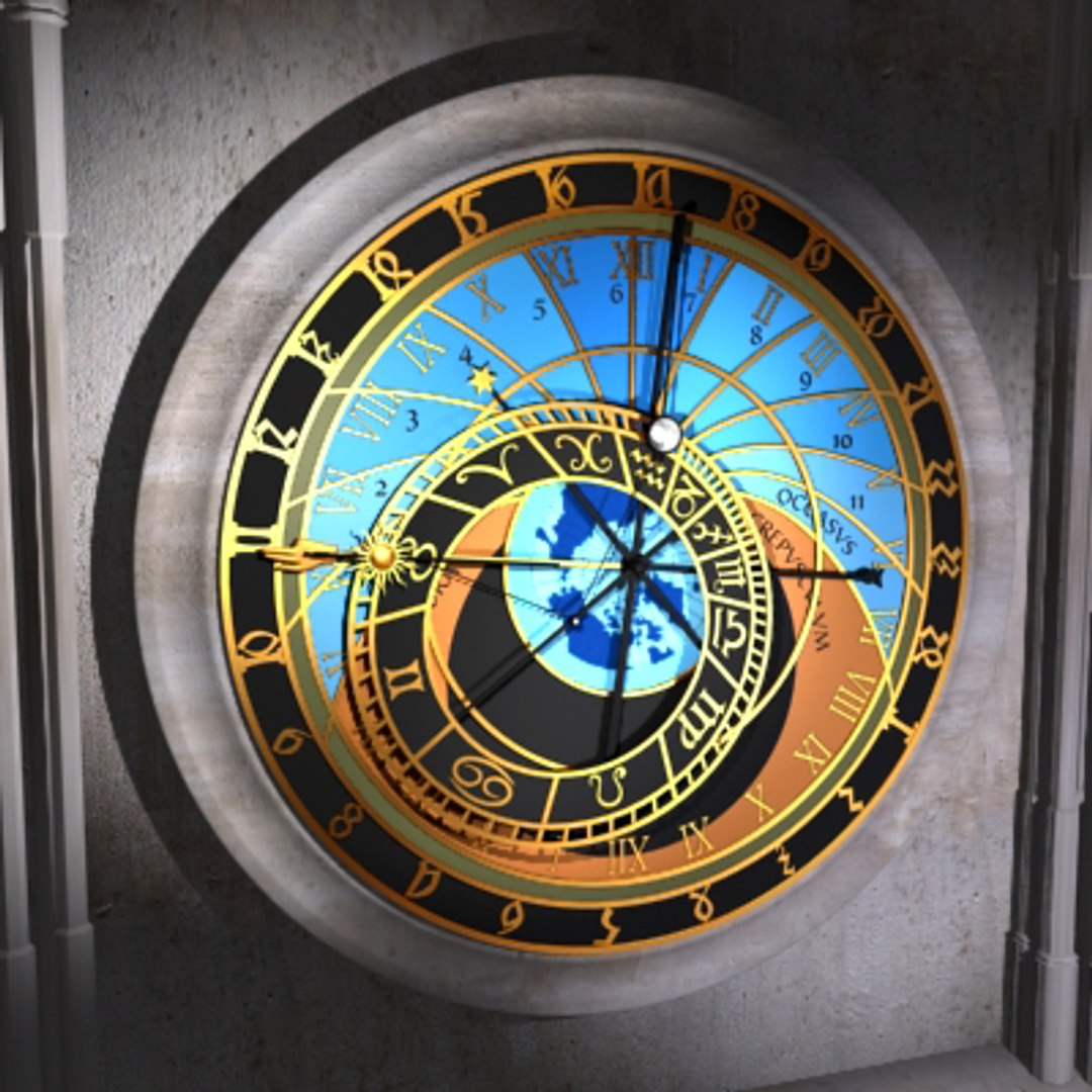 3d Astronomical Clock Model