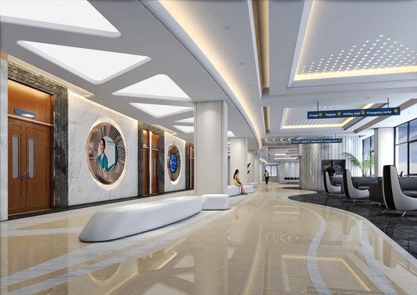 Reception Desk Blender Models for Download | TurboSquid