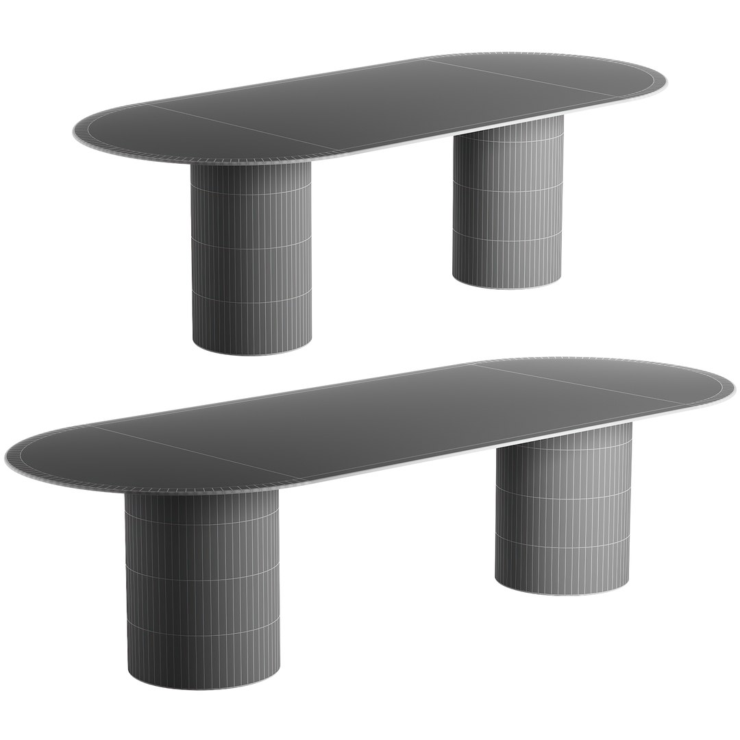 3D 125 Desalto MM8 Table 00 Model - TurboSquid 2054428