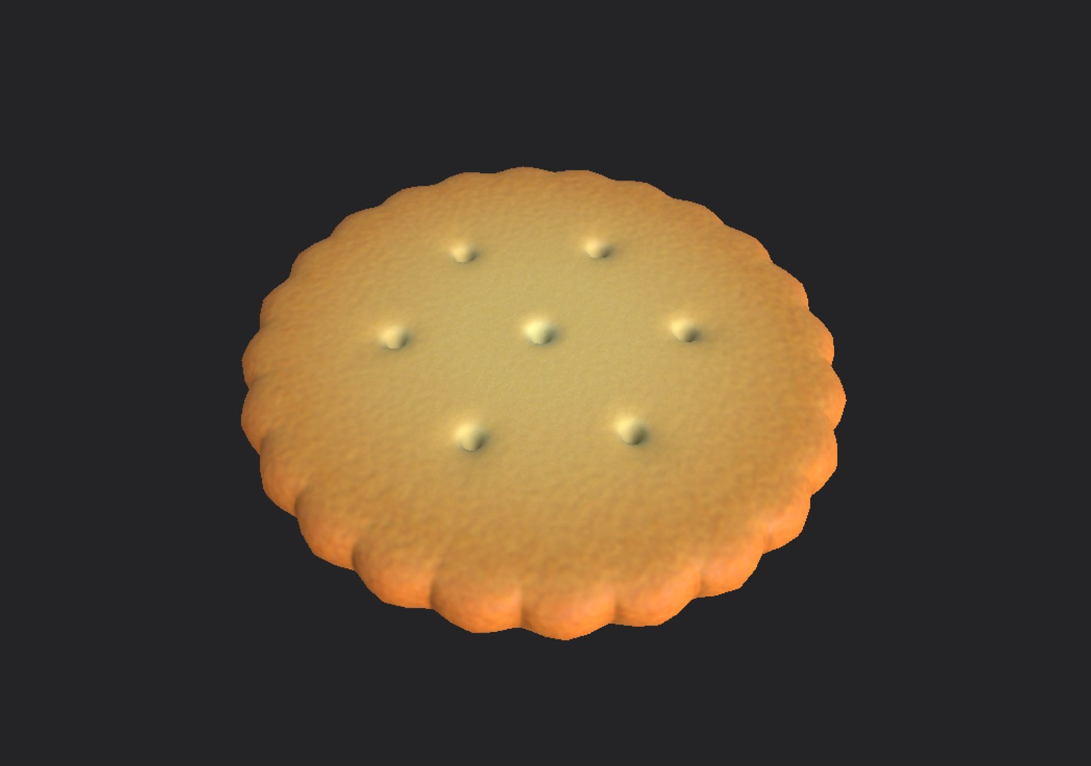 3D Model Cracker Food - TurboSquid 1602727