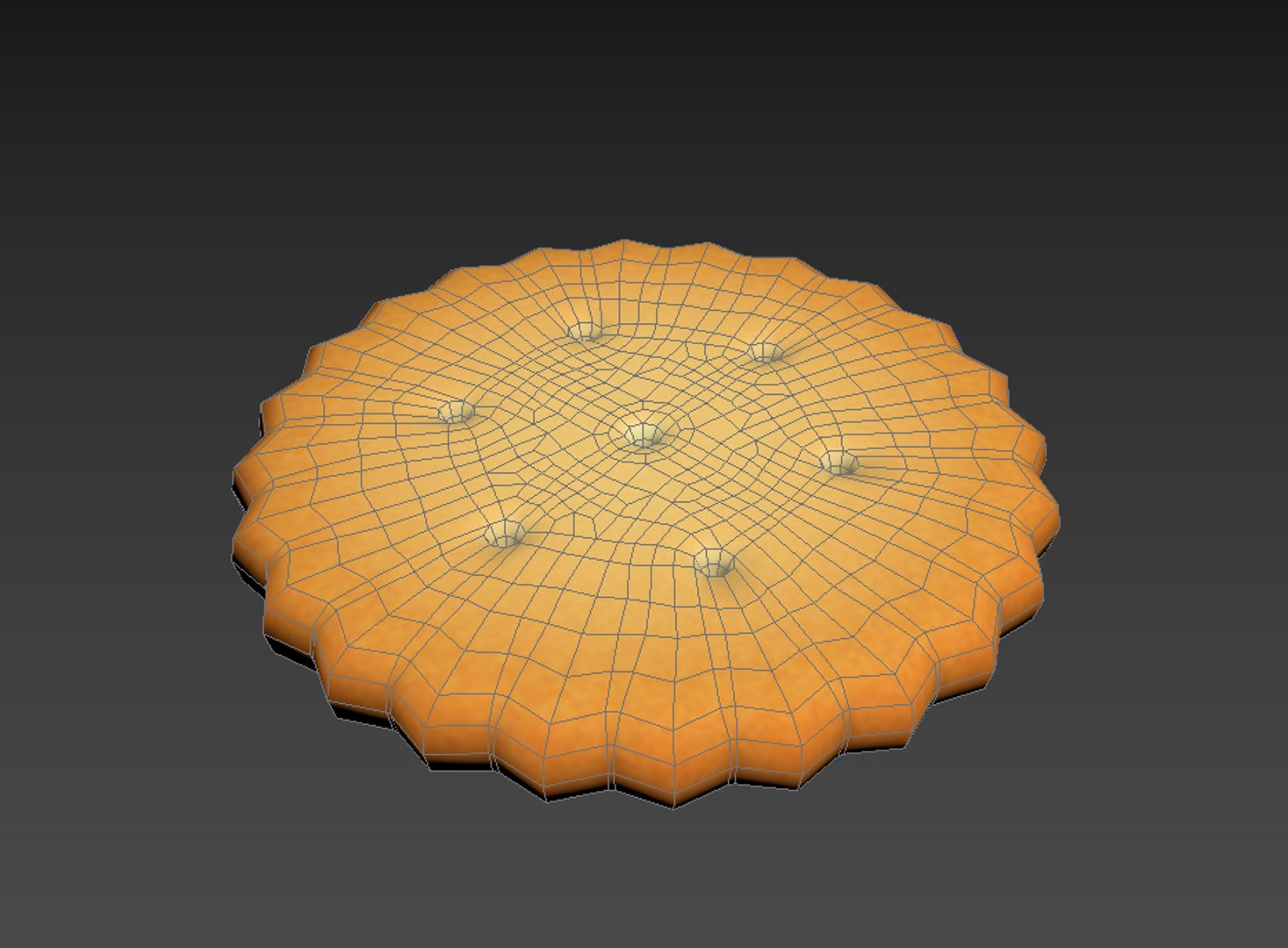 3D Model Cracker Food - TurboSquid 1602727