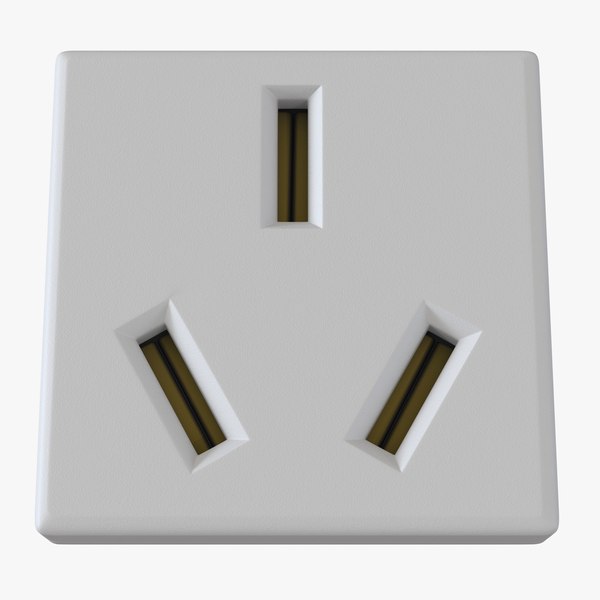 chinese elecrical outlet generic 3d max