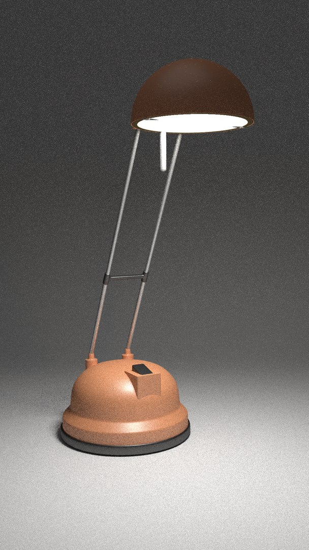 Desk Lamp 3d Obj