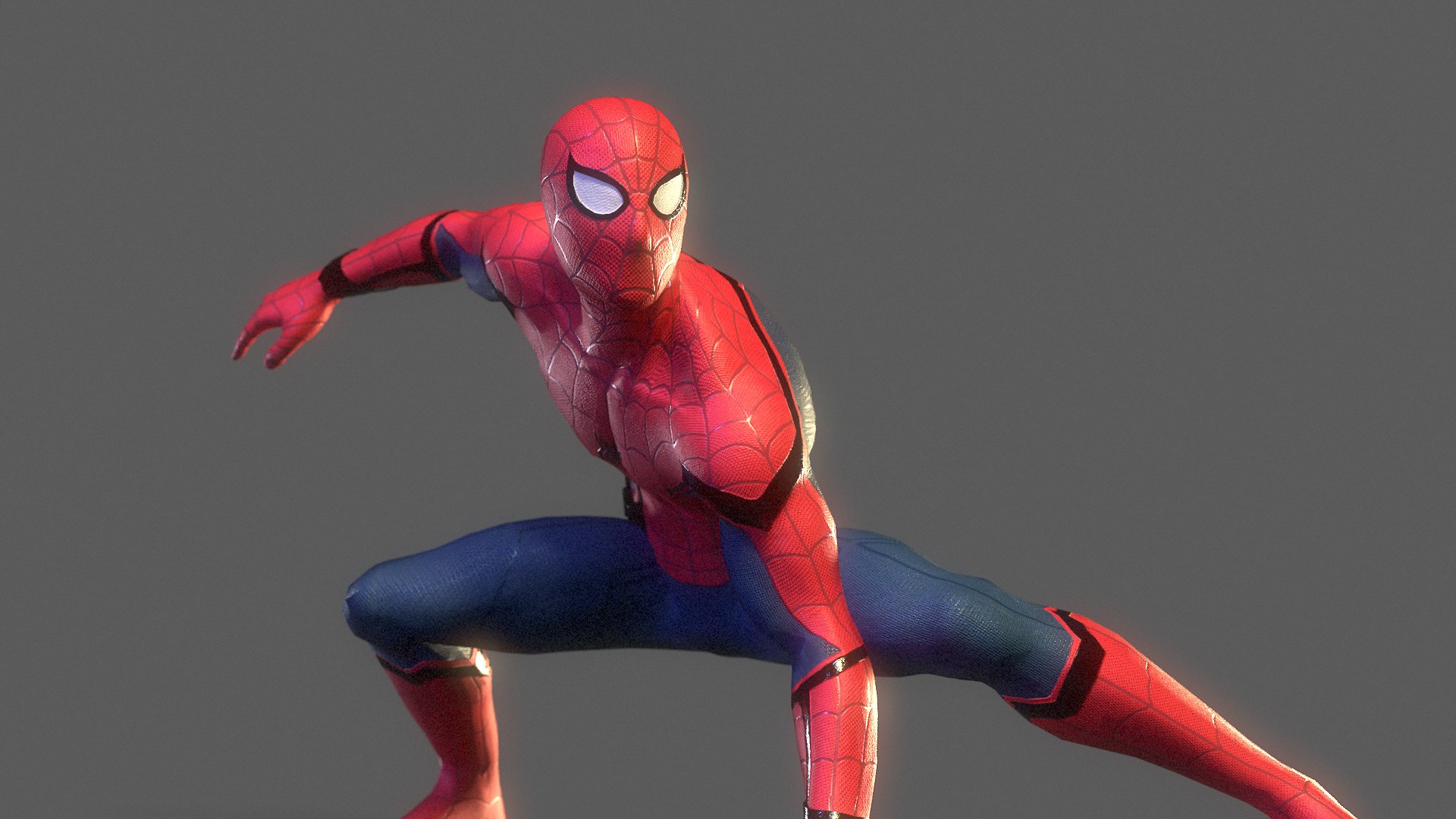 3D Spider-Man Rig Model - TurboSquid 2310424