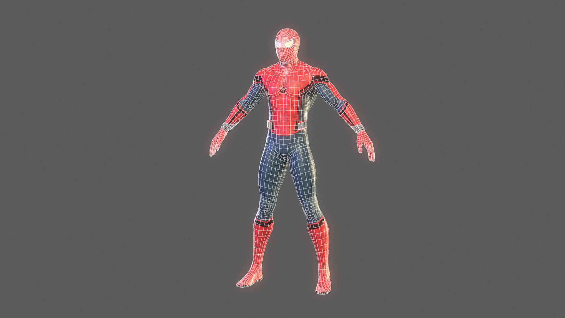3D Spider-Man Rig Model - TurboSquid 2310424