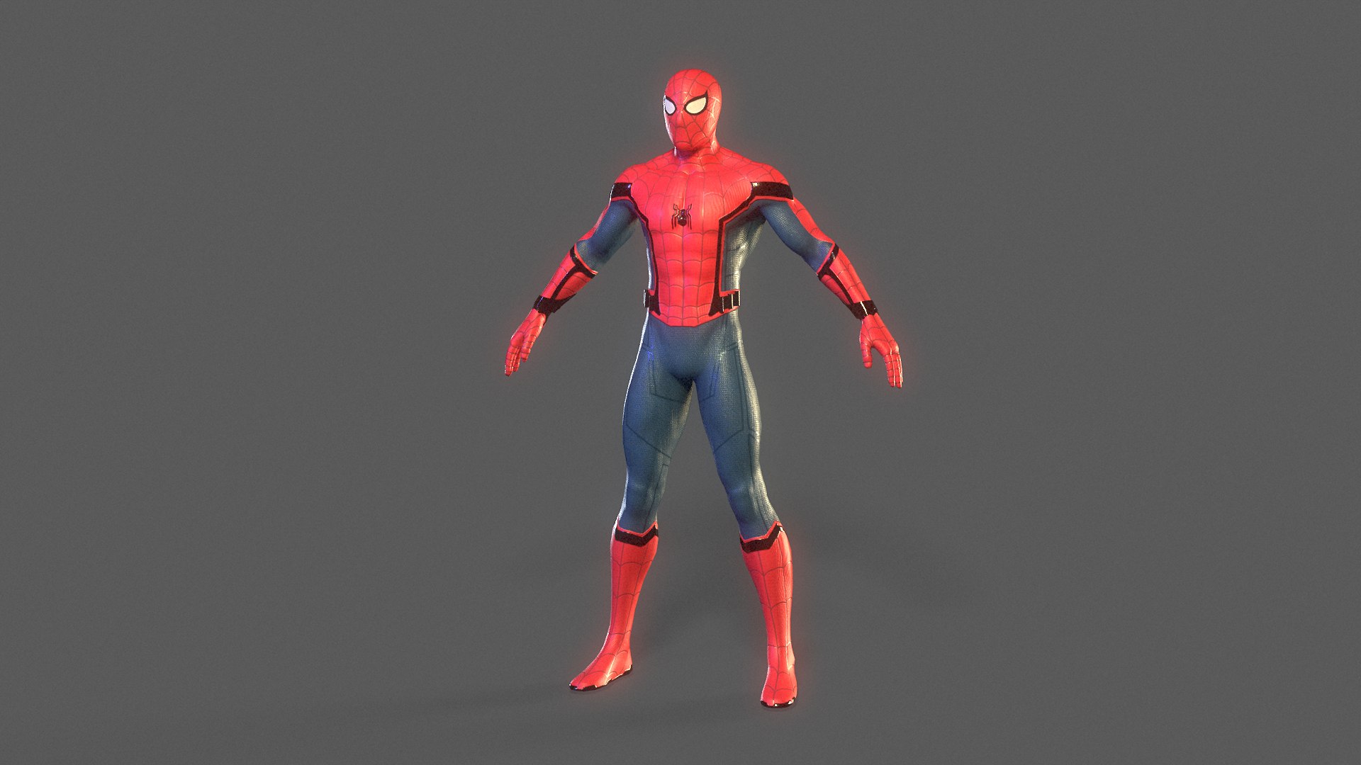 3D Spider-Man Rig Model - TurboSquid 2310424