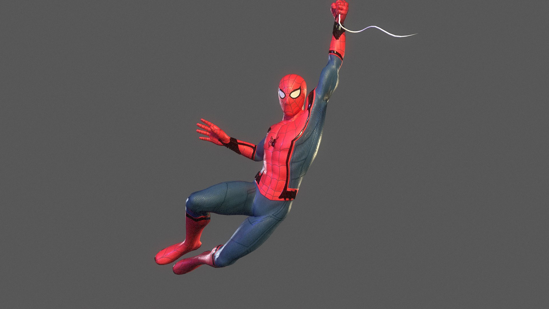 3D Spider-Man Rig Model - TurboSquid 2310424