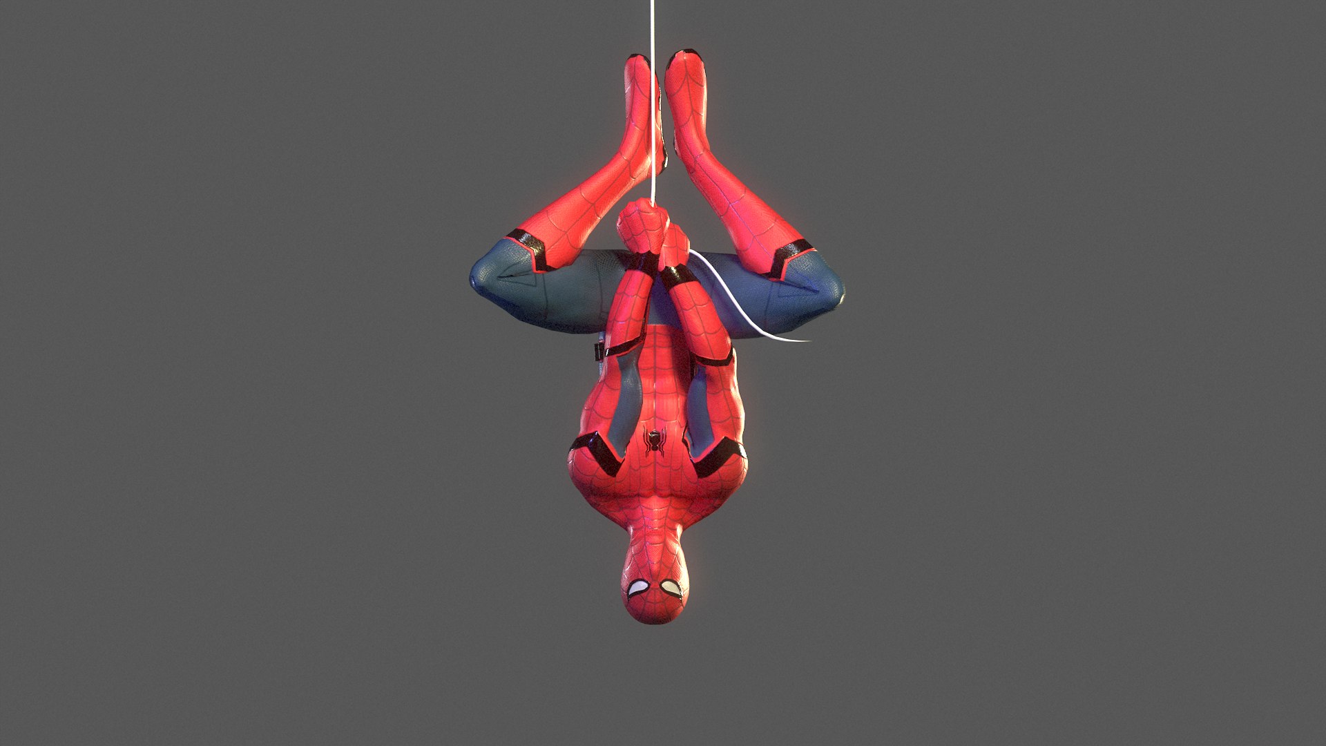 3D Spider-Man Rig Model - TurboSquid 2310424