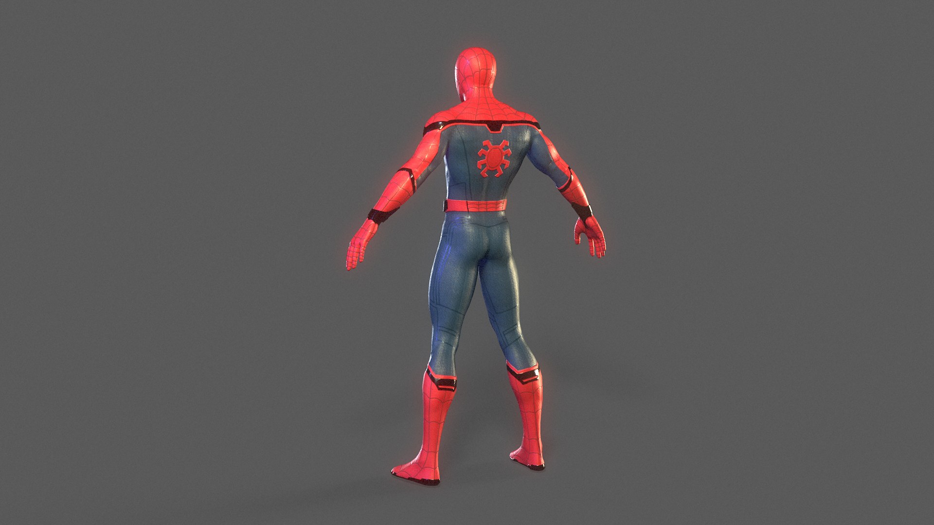 3D Spider-Man Rig Model - TurboSquid 2310424