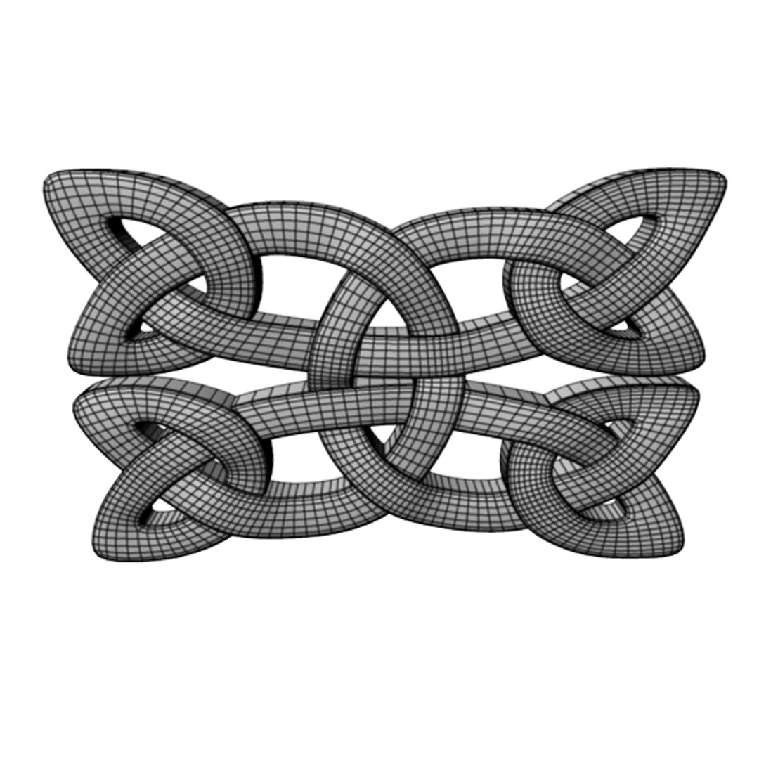 3d Celtic Knot Model