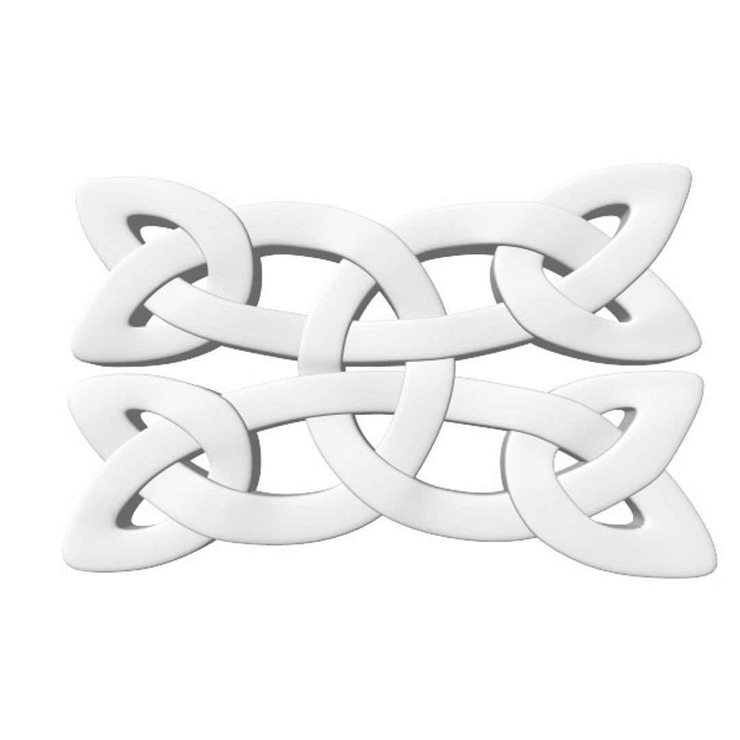 3d Celtic Knot Model