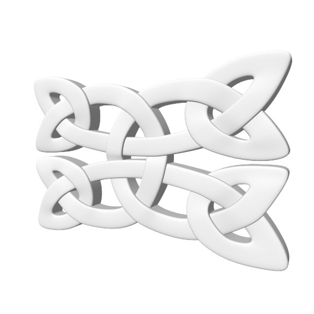 3d Celtic Knot Model