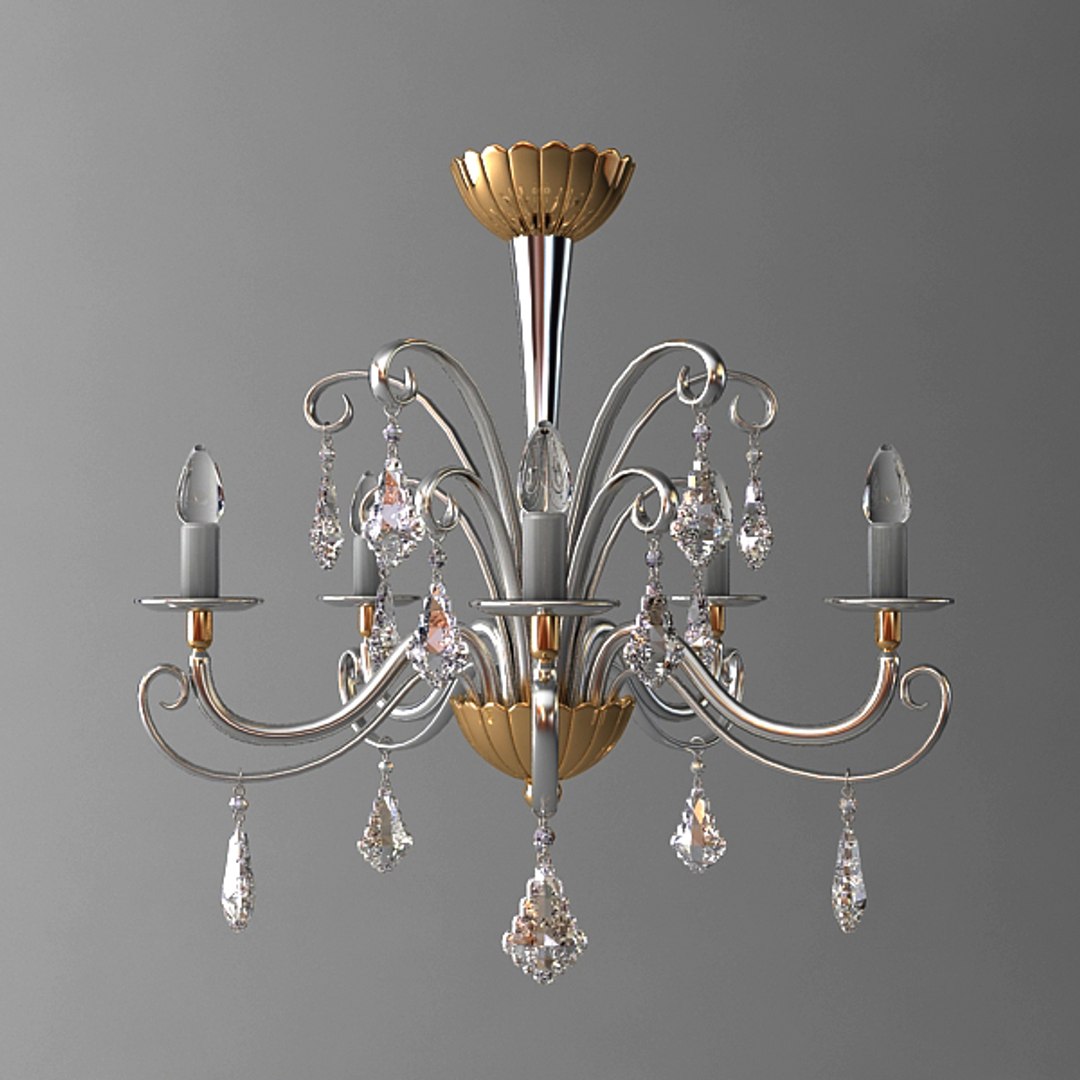 classical pendant light 3d 3ds