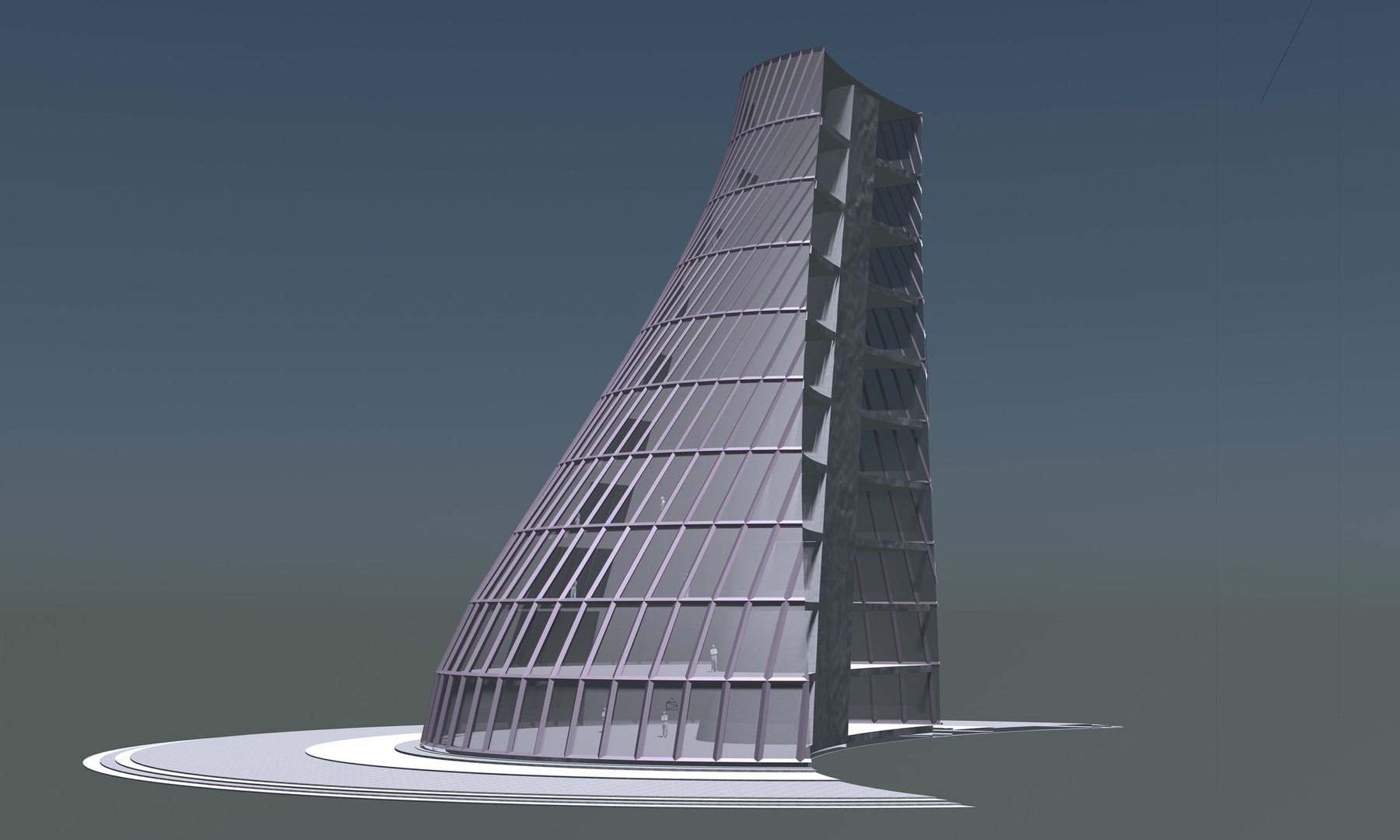 3D Model Concept Building In Section Cut - TurboSquid 2096816