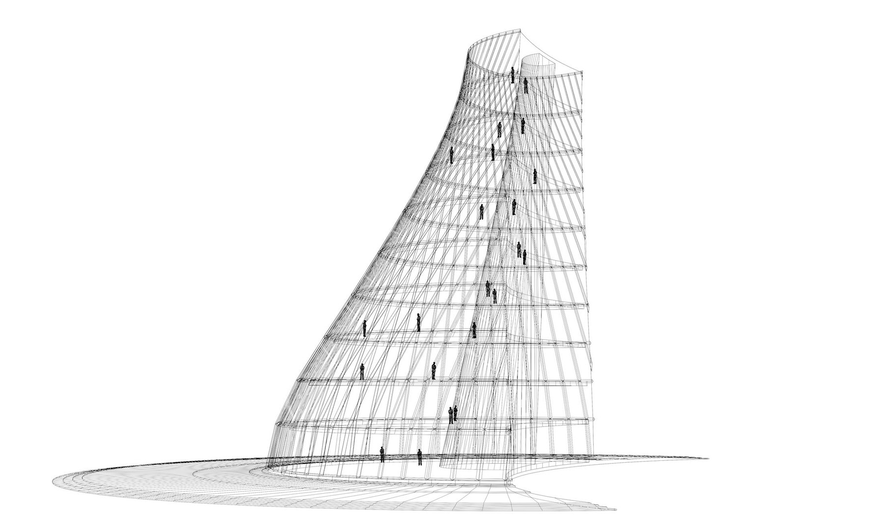 3D Model Concept Building In Section Cut - TurboSquid 2096816