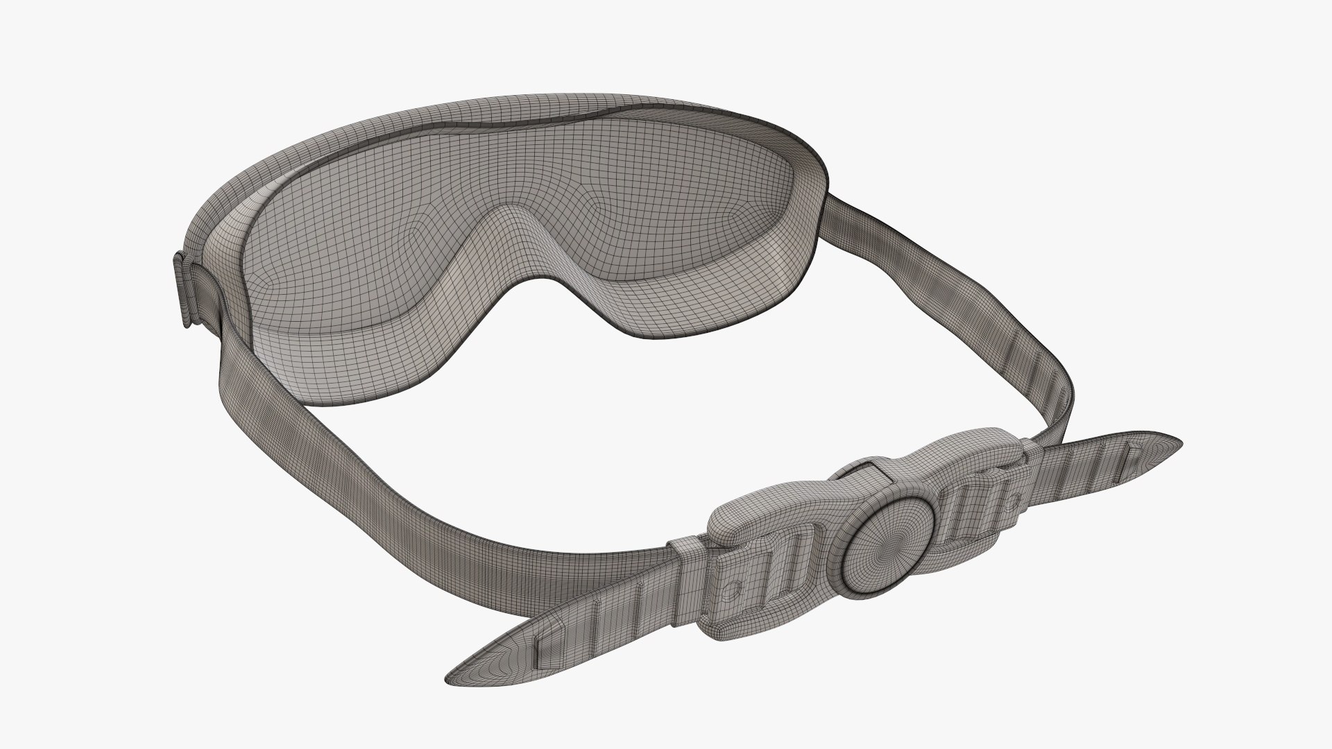 Goggles swim 3D model - TurboSquid 1615610