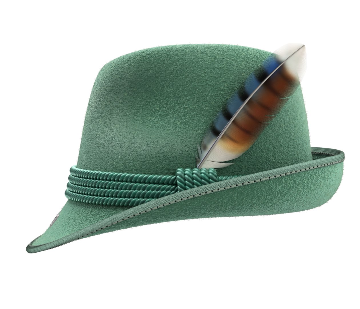 3D Traditional German Hat Model - TurboSquid 1942015