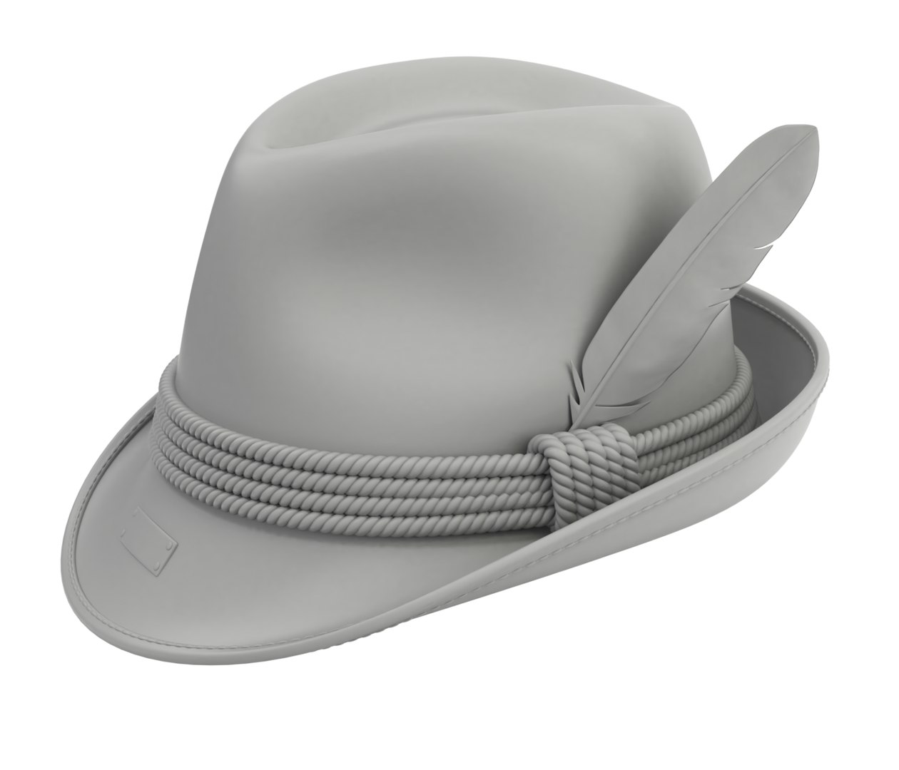 3D Traditional German Hat Model - TurboSquid 1942015