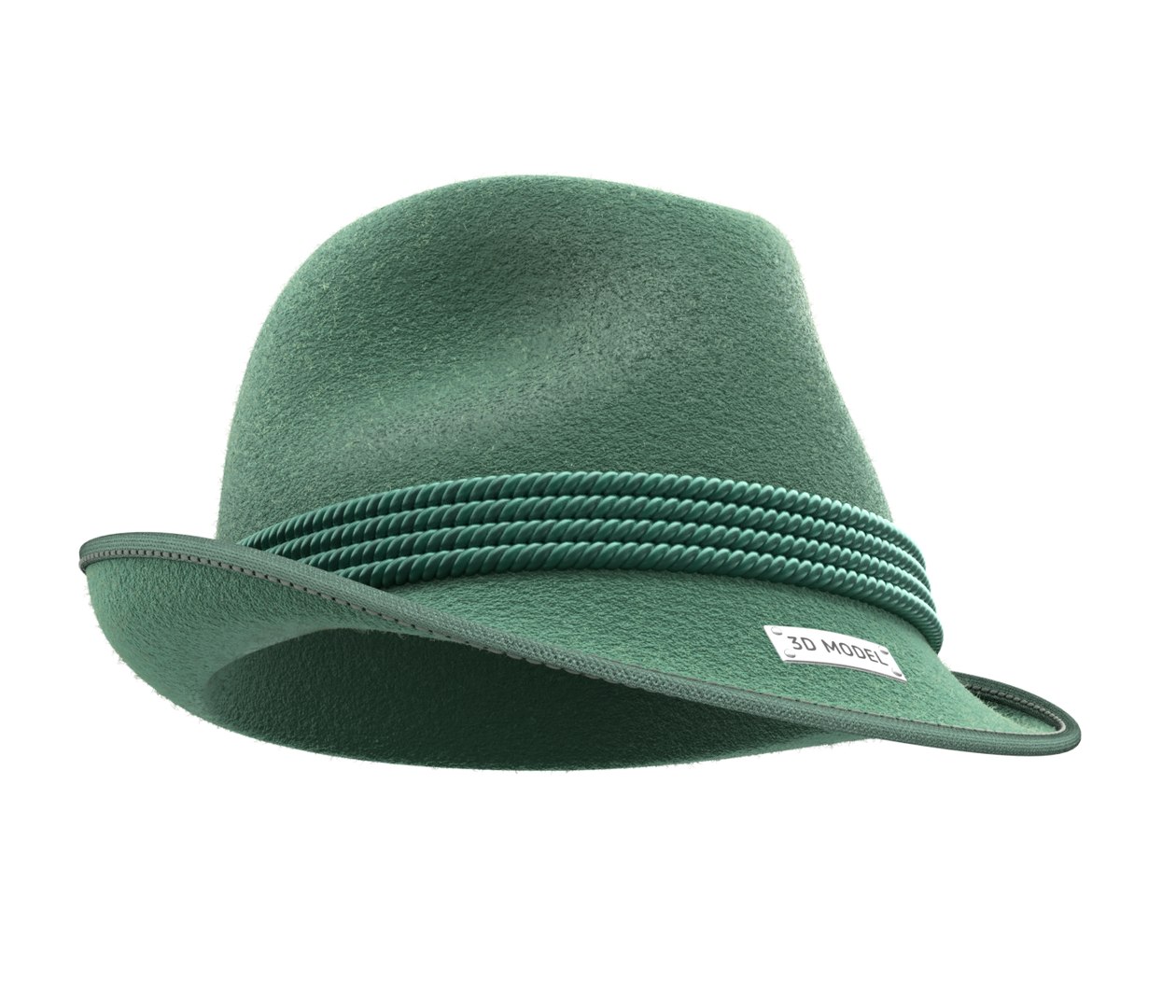 3D Traditional German Hat Model - TurboSquid 1942015