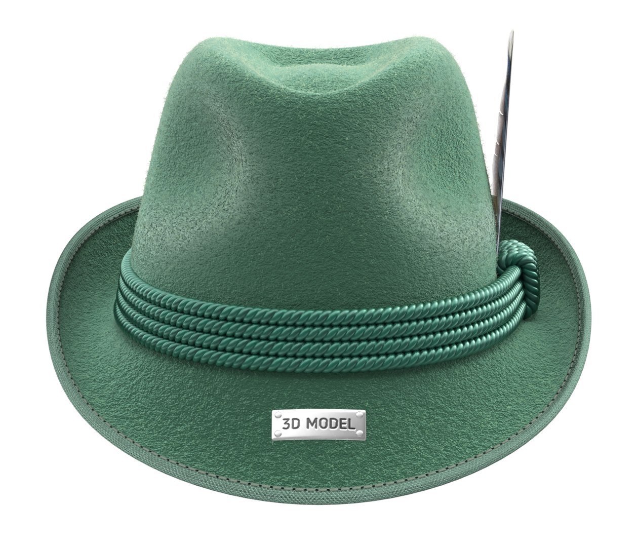 3D Traditional German Hat Model - TurboSquid 1942015