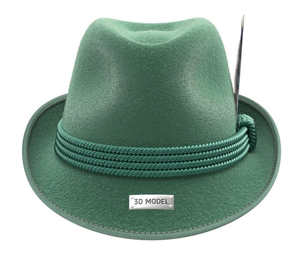 Traditioneller deutscher Hut 3D-Modell - TurboSquid 1942015