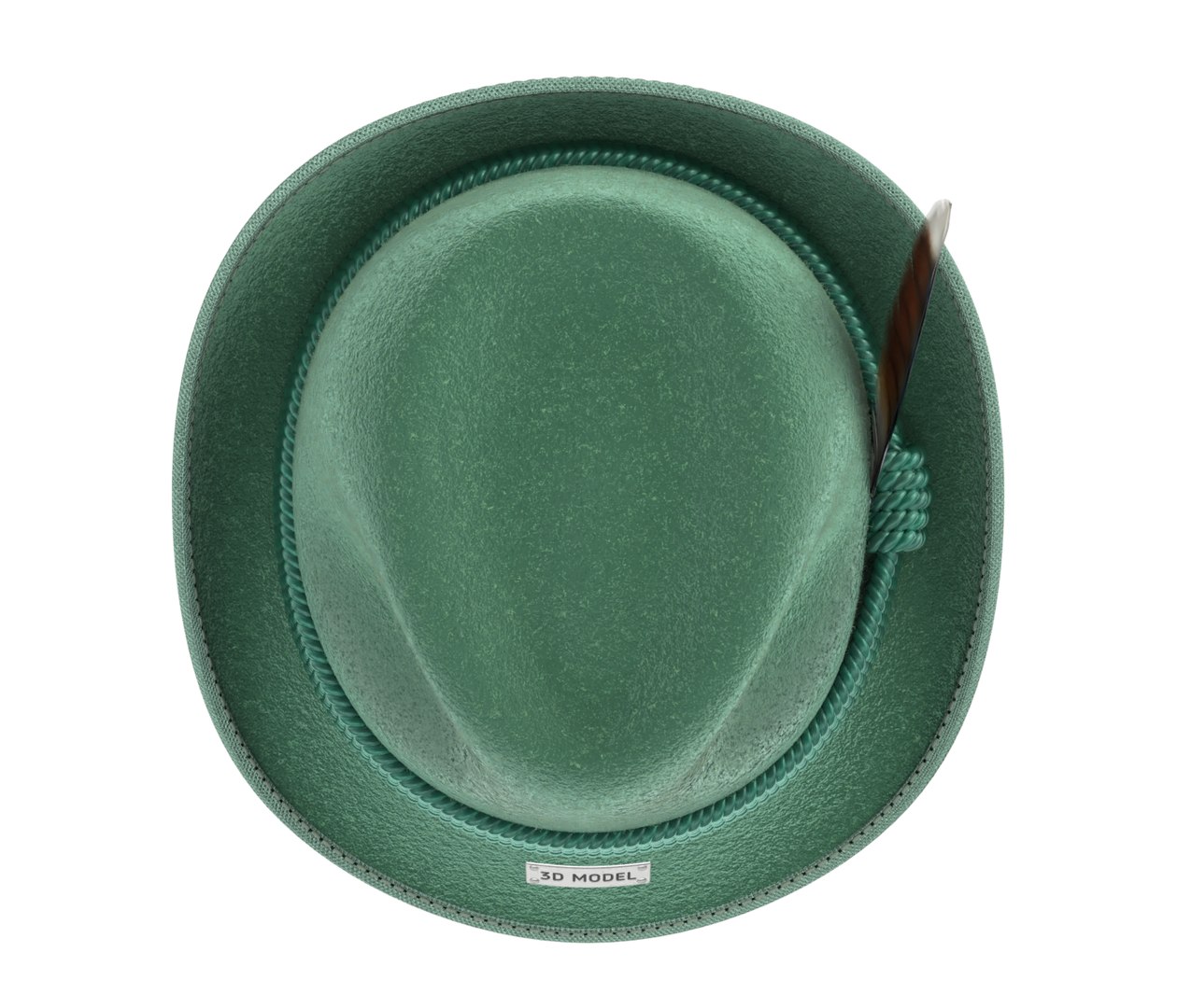 3D Traditional German Hat Model - TurboSquid 1942015