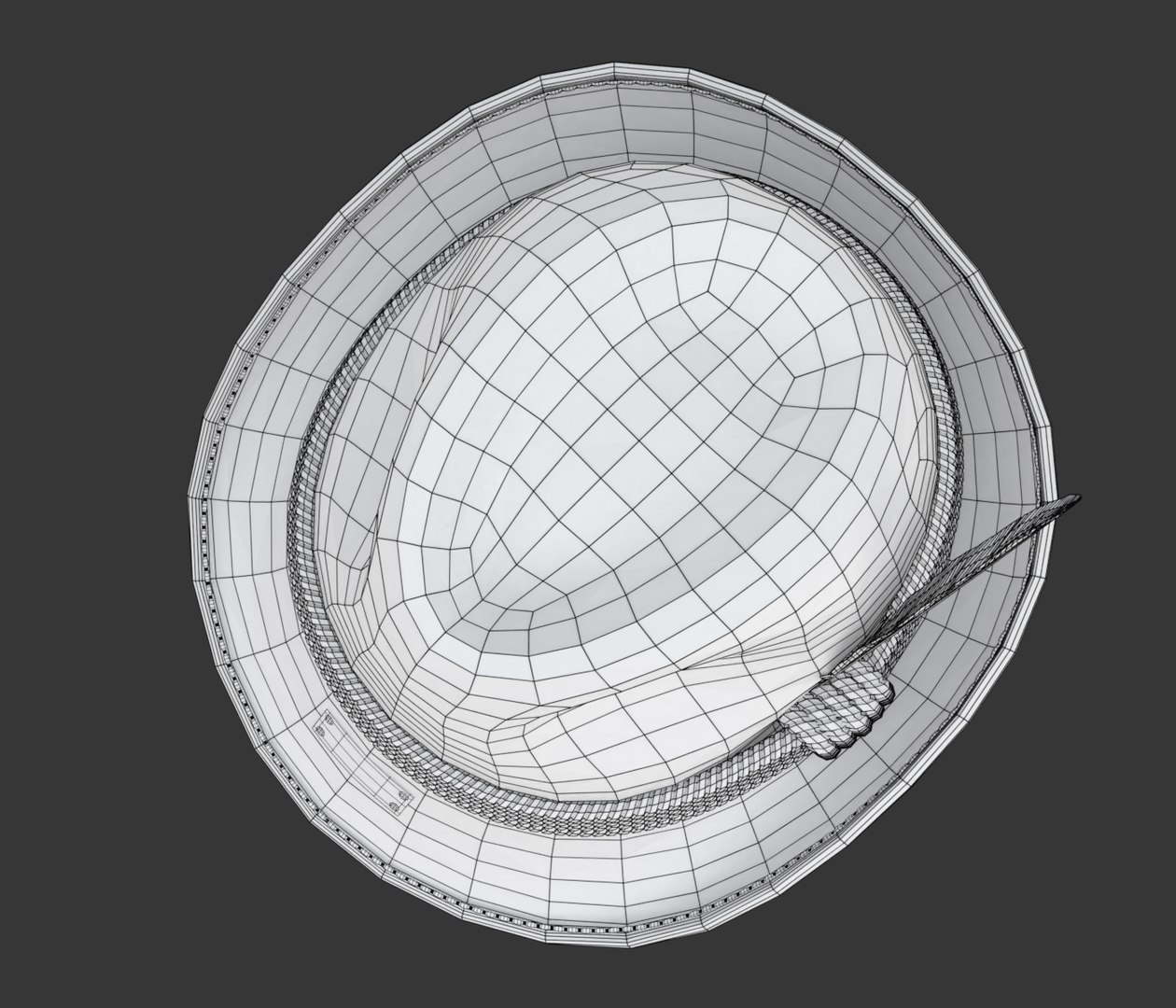 3D Traditional German Hat model - TurboSquid 1942015