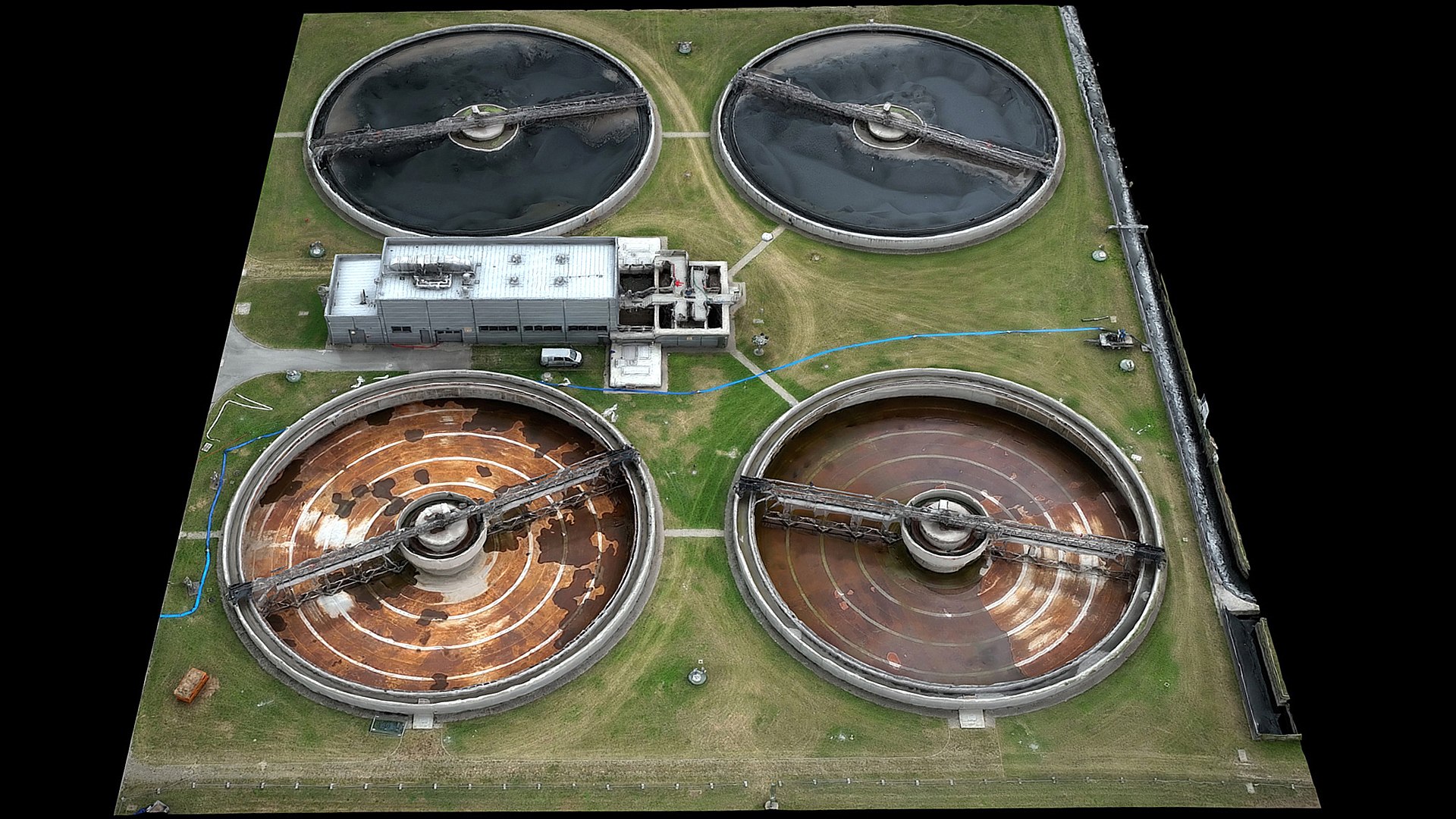 3D Factory Water Reservoirs Terrain Drone Photogrammetry - TurboSquid ...